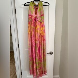 Retrofete | Dresses | Retrofete Zion Dress In Tropical Palm S | Poshmark